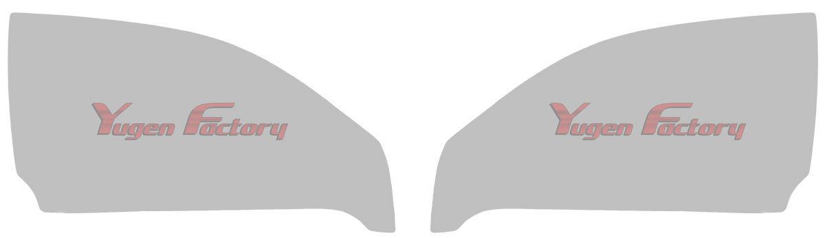 BMW E46 Coupe Thermoformed Polycarbonate Door Windows – Yugen Factory