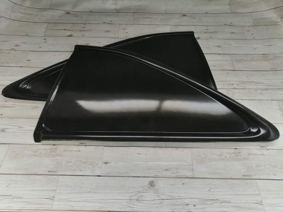 Nissan Silvia S14 Rear Quarter Window Blanks with Trims | Drift ...